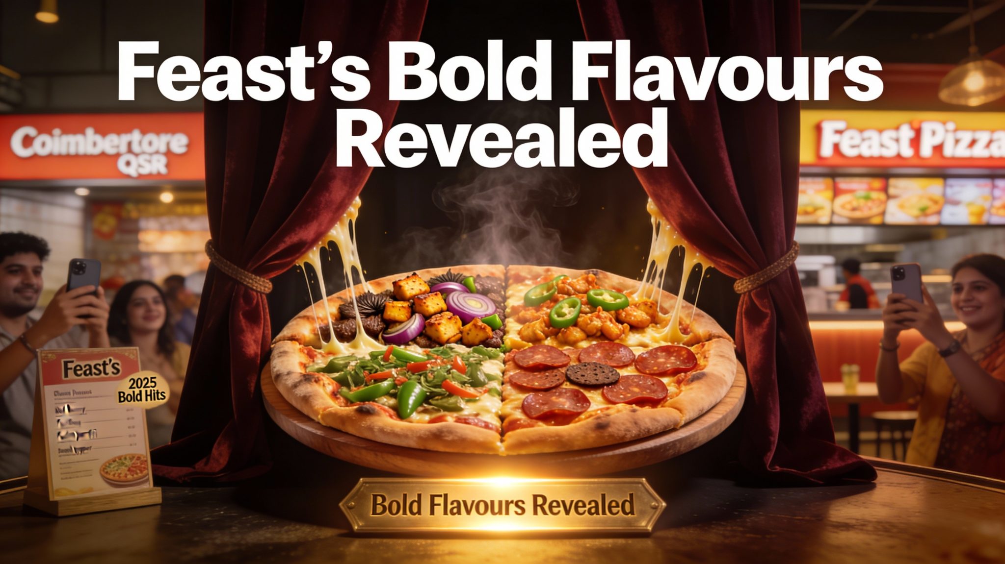 Feast’s Bold Flavours Revealed - Feastpizza